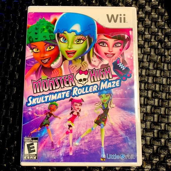 Nintendo | Toys | Wii Monster High Skultimate Roller Maze Game | Poshmark